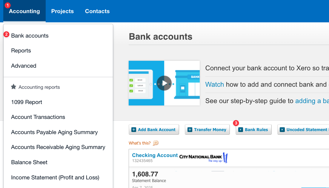 Simplify Bookkeeping in Xero with Bank Feeds and Bank Rules