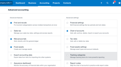 Using Xero Tracking Categories to Get Better Reports