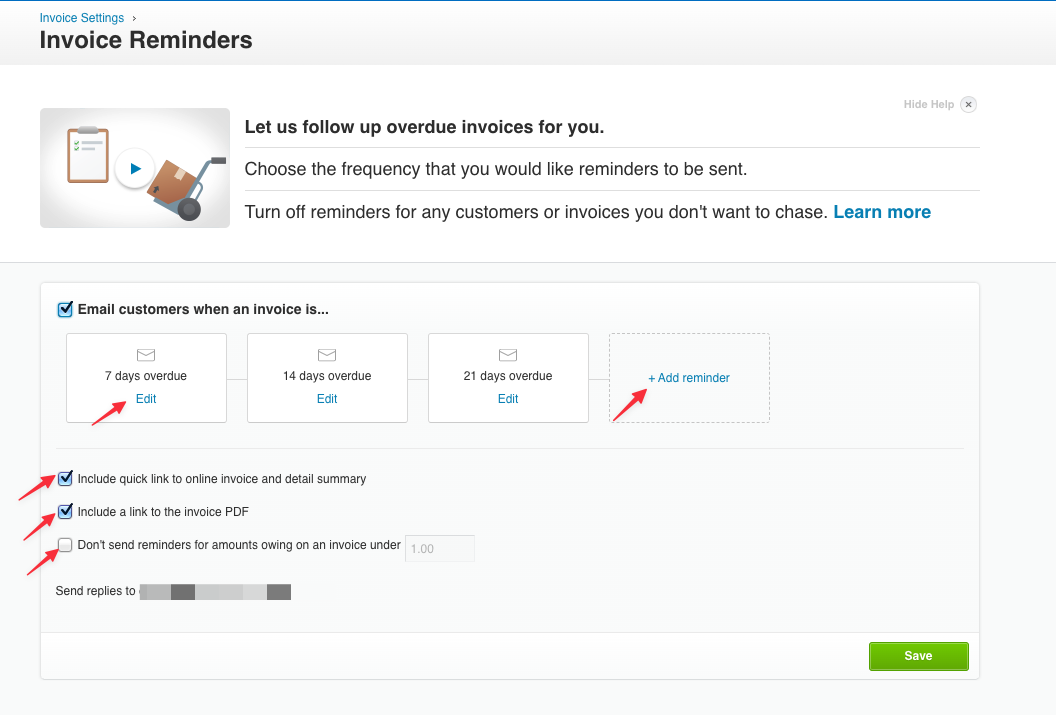 Never Miss a Payment with Xero's Automatic Invoice Reminders