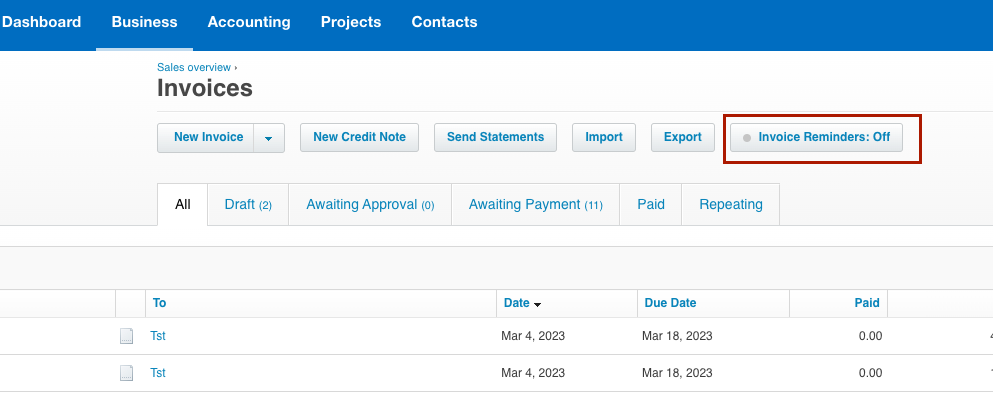 Never Miss a Payment with Xero's Automatic Invoice Reminders